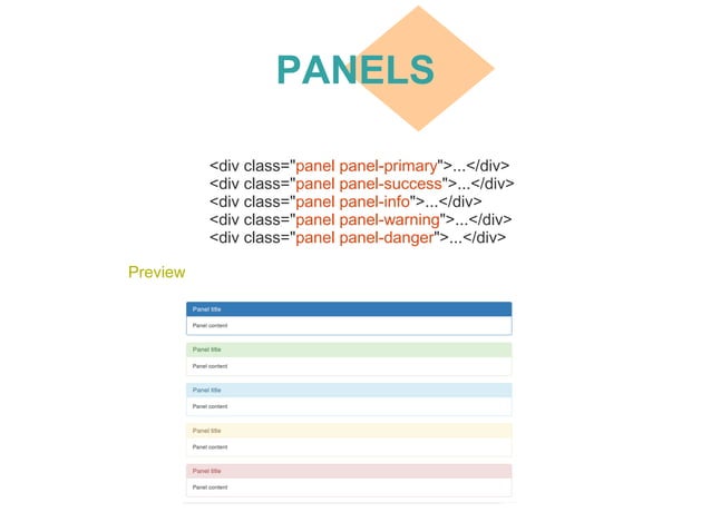 Bootstrap Components Quick Overview | PPT