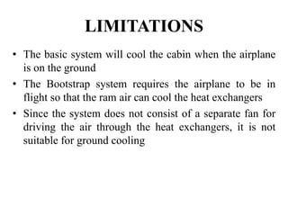 Boot strap air cooling system | PPTX