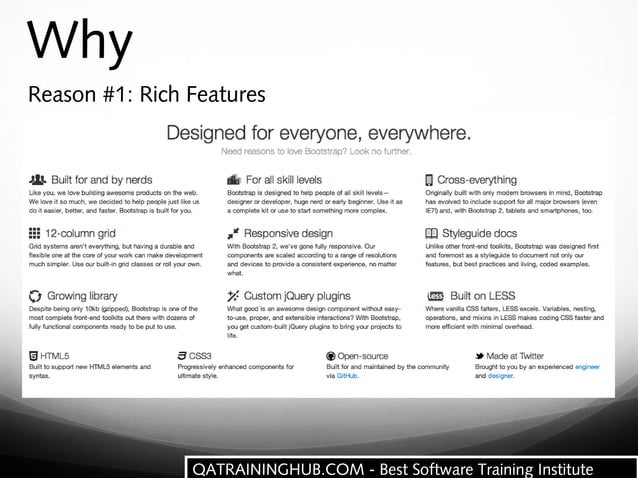 Bootstrap training basics tutorial | Bootstrap Essentials | PPT