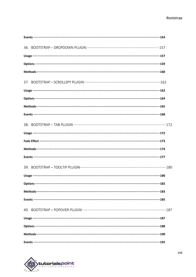 Bootstrap Tutorial Pdf