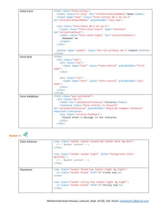 Web 3 | Bootstrap | PDF