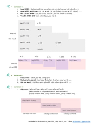 Web 3 | Bootstrap | PDF