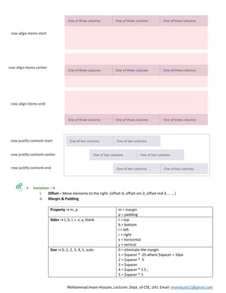 Web 3 | Bootstrap | PDF