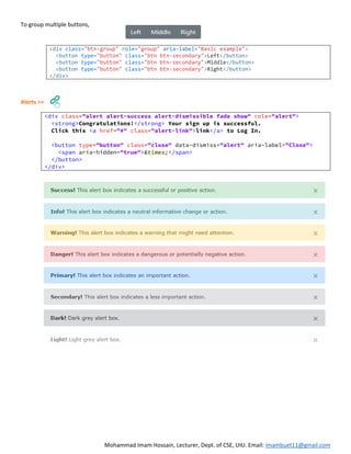 Web 3 | Bootstrap | PDF