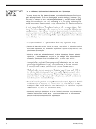 The 2012 Industry Digitization Index | PDF
