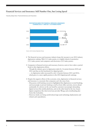 The 2012 Industry Digitization Index | PDF