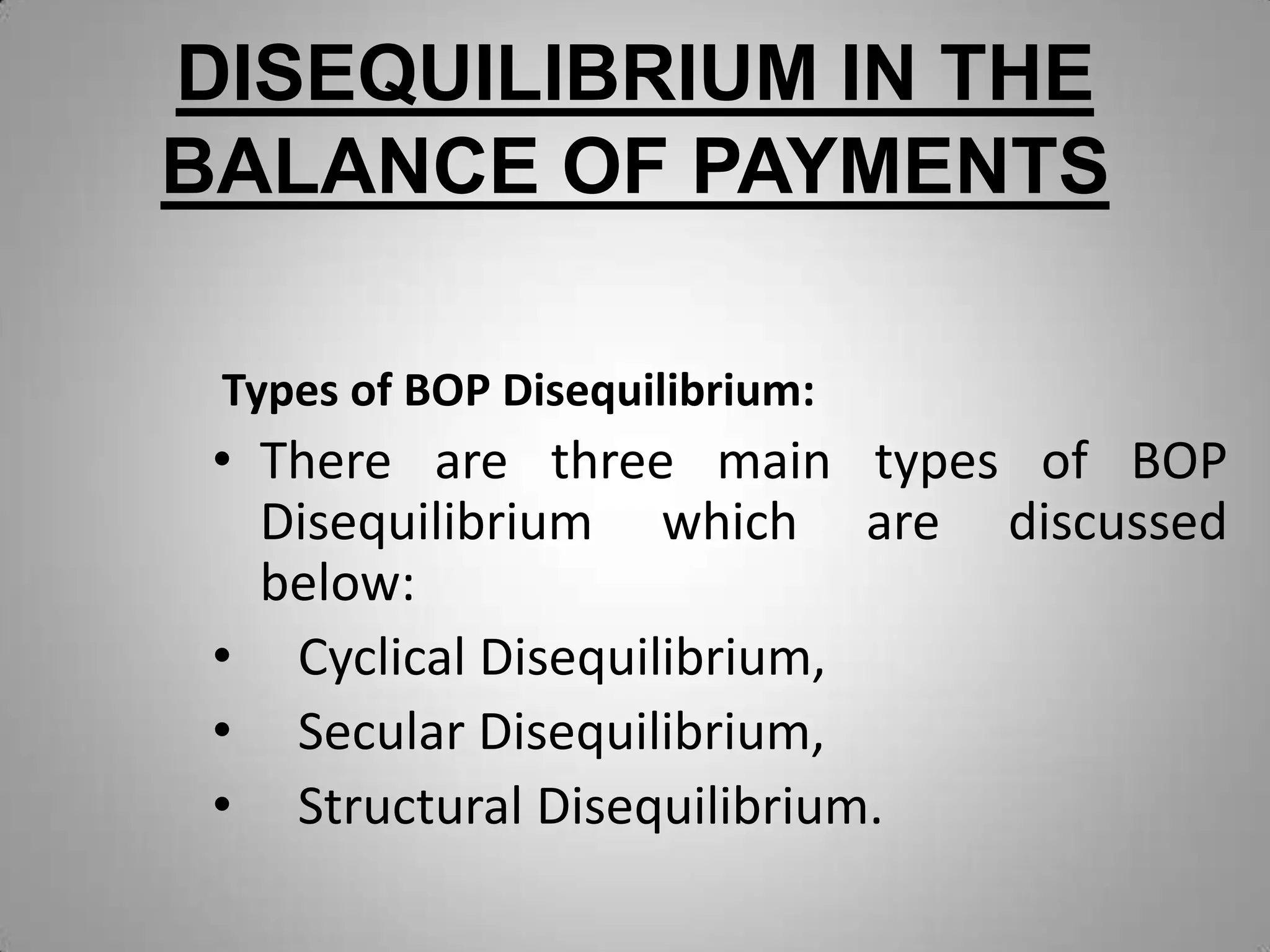 Balance of Payment | PPTX