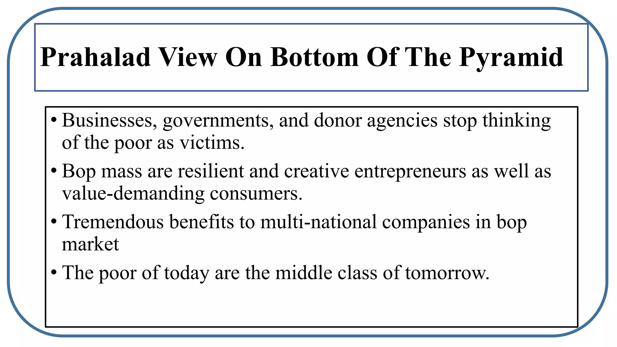 bottom of the pyramid(Bop) | PPTX