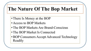 bottom of the pyramid(Bop) | PPTX