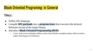 [Bop] Block Oriented Programming Automating Data-only Attacks | PDF | Programming Languages ...