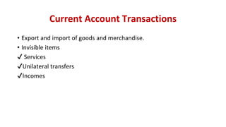 Balance Of Payments | PPTX