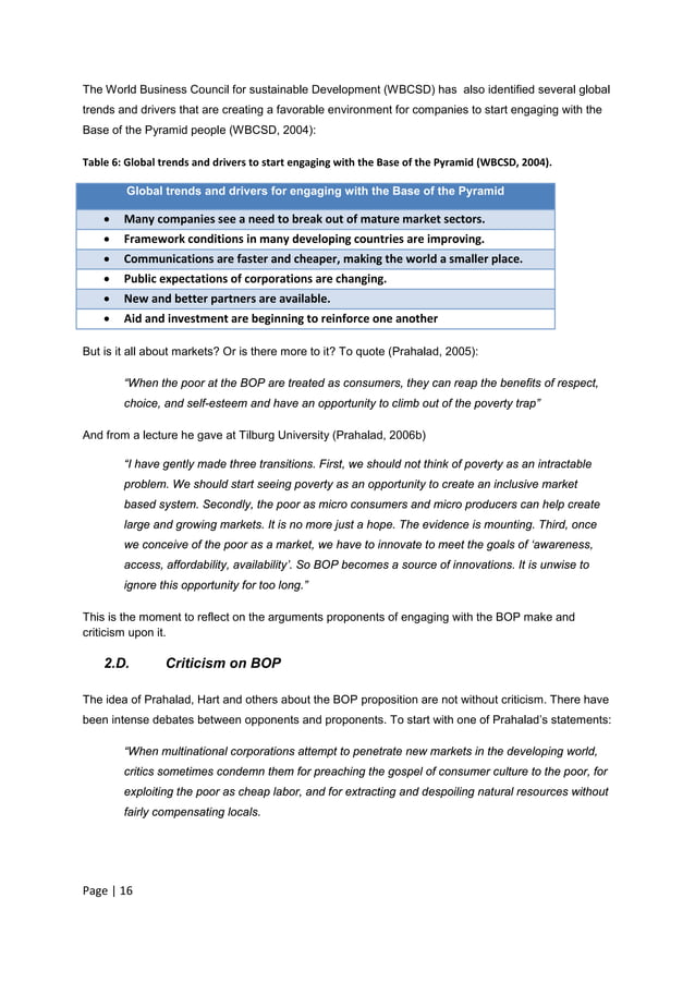 BOP and ICT MNCs: Base of the Pyramid approach reflected on the ...
