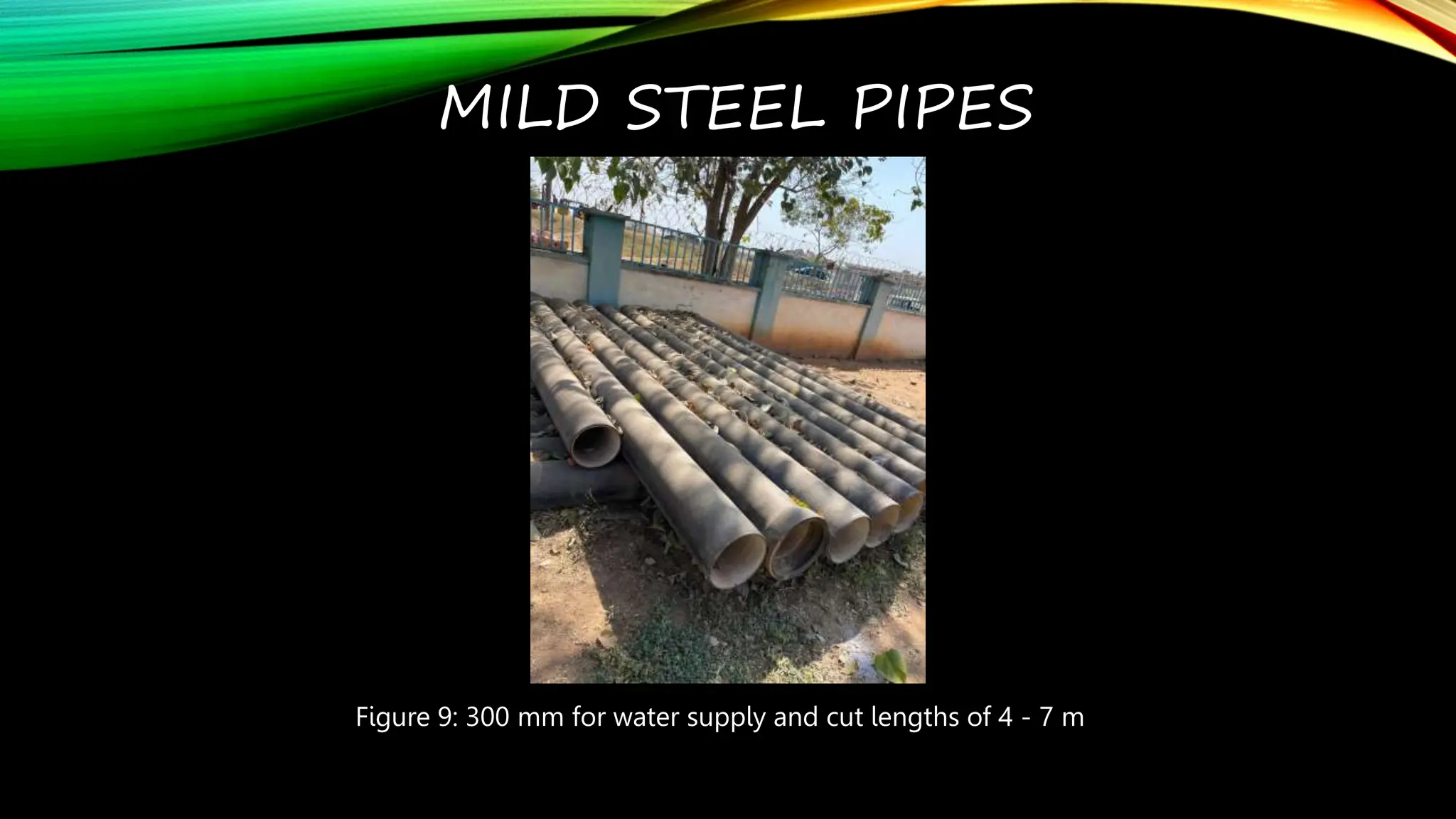 TYPES OF PIPES MATERIALS AND METERS FOR WATER SUPPLY AND DISTRIBUTION.pptx