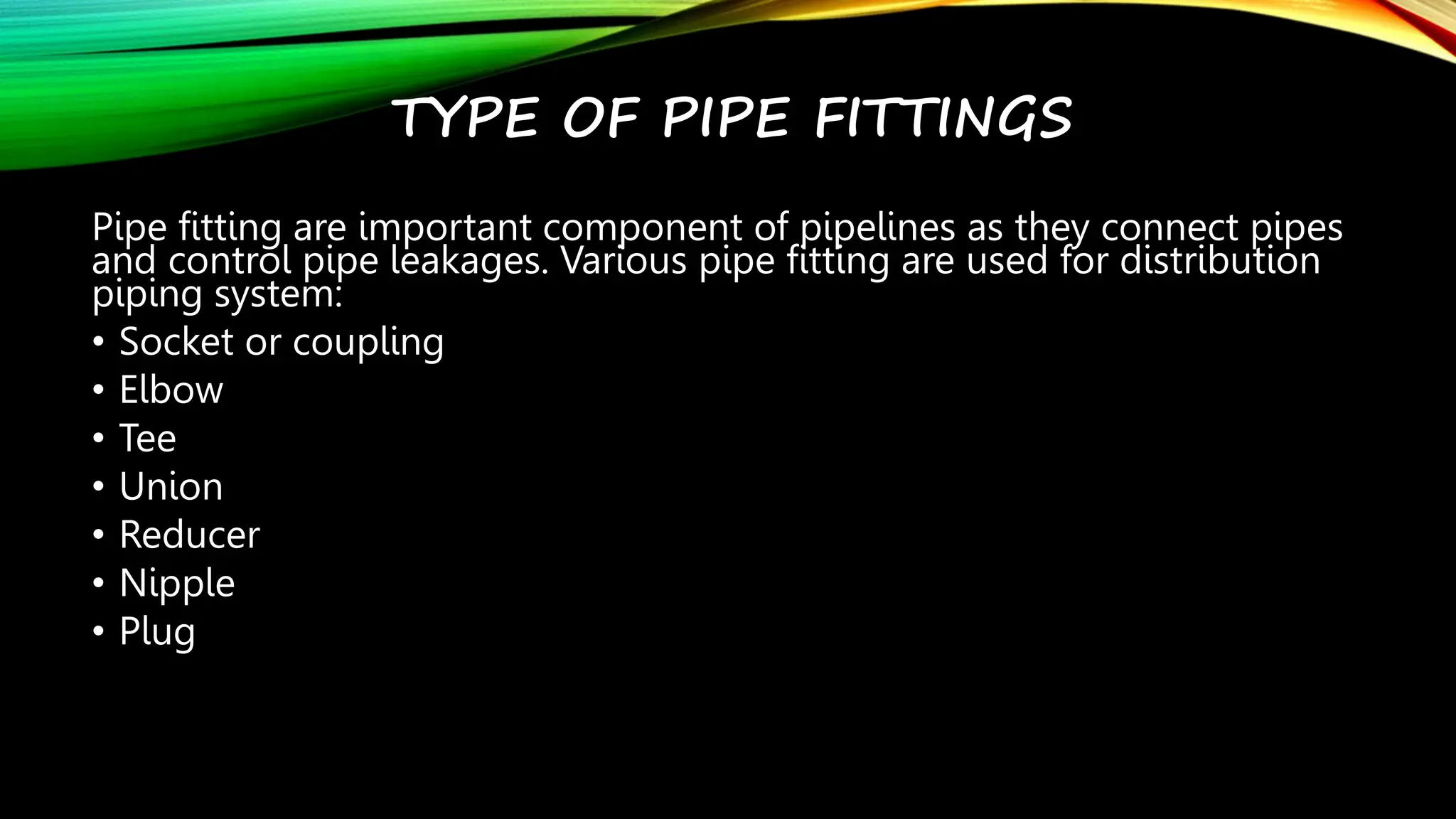 TYPES OF PIPES MATERIALS AND METERS FOR WATER SUPPLY AND DISTRIBUTION.pptx