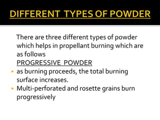 Internal Ballistics | PPTX