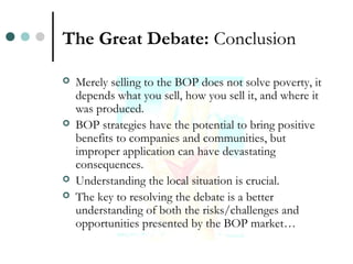 Bop marketing | PPT