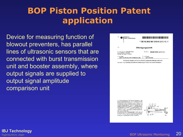 Bop monitoring-piston position measurement | PPT
