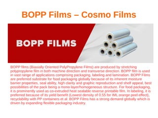 Bopp films | PDF