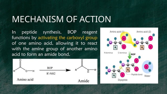 BOP REAGENT| SYNTHETIC COUPLING REAGENT.pptx | Chemistry | Science