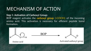 BOP REAGENT| SYNTHETIC COUPLING REAGENT.pptx | Chemistry | Science