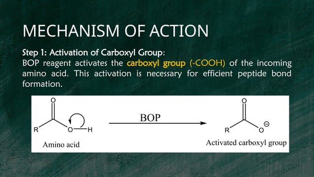 Bop Reagent Synthetic Coupling Reagent Pptx