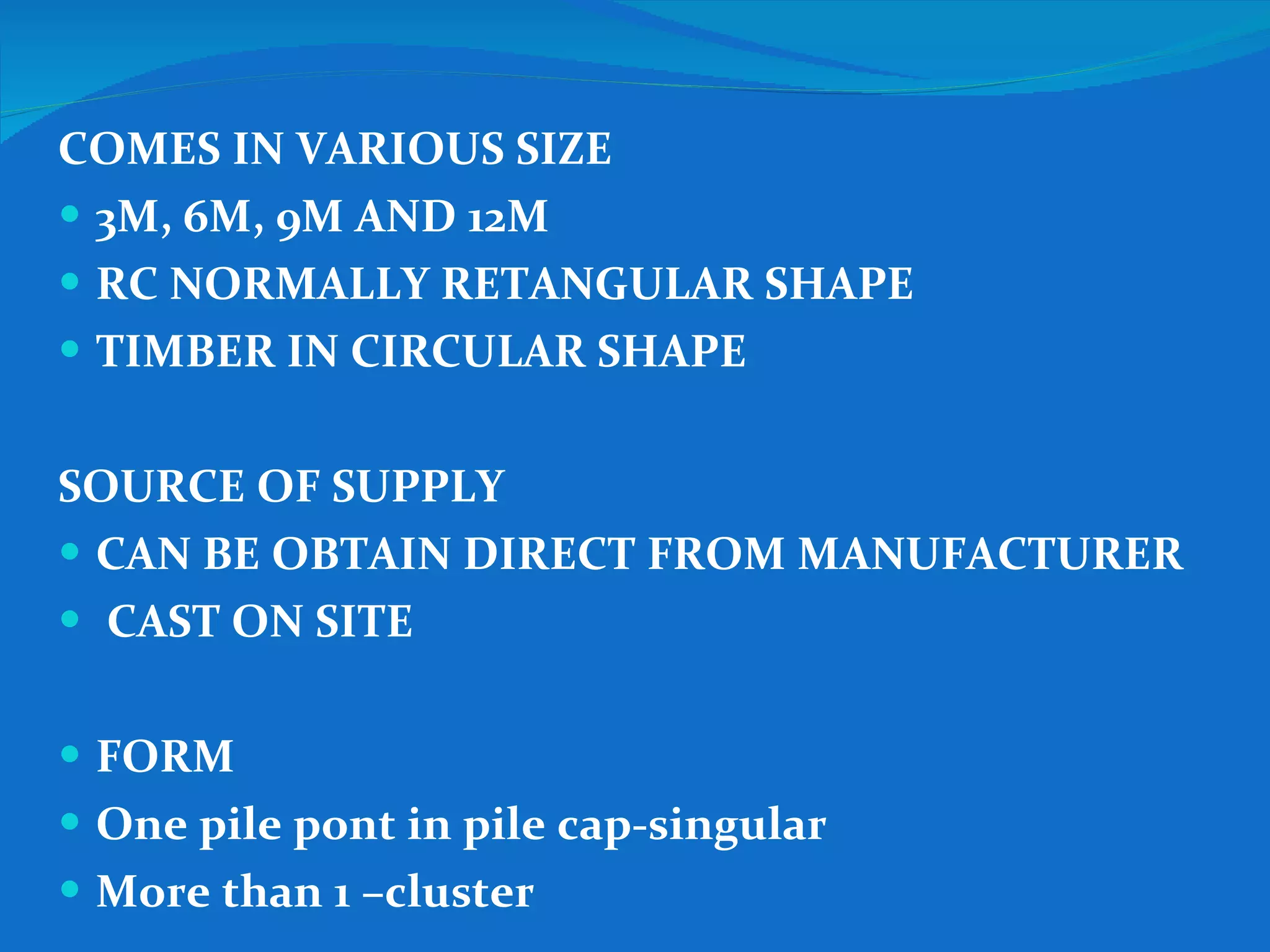 Boq piling works | PPT