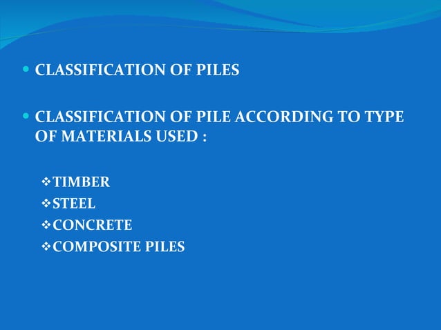 Boq piling works | PPT | Civil Engineering Industry | Industries