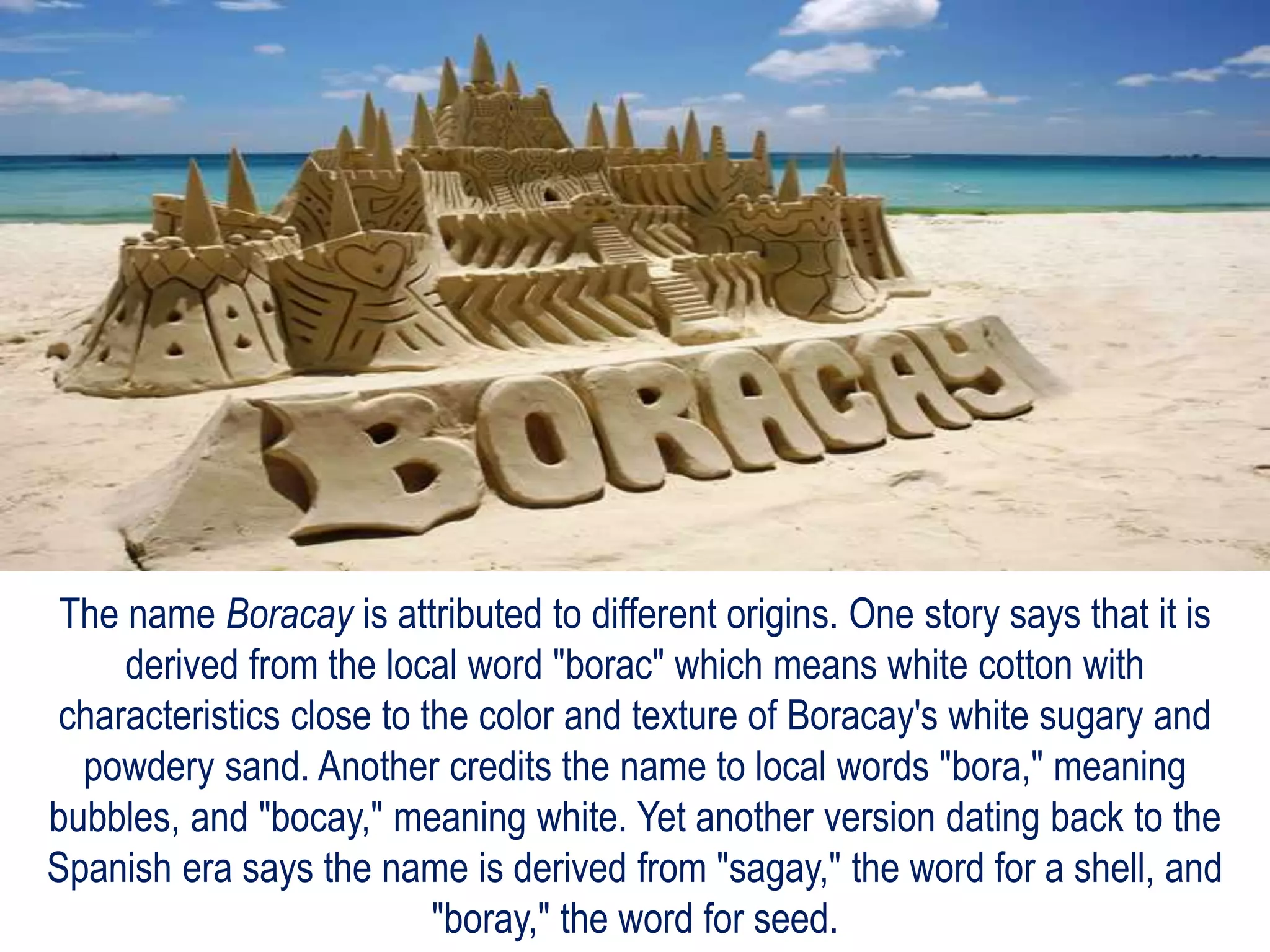Boracay english version | PPTX