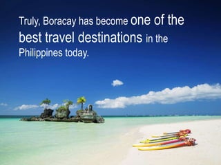 Boracay english version | PPTX