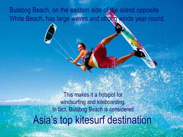 Boracay english version | PPTX | Beach Travel | Travel Type