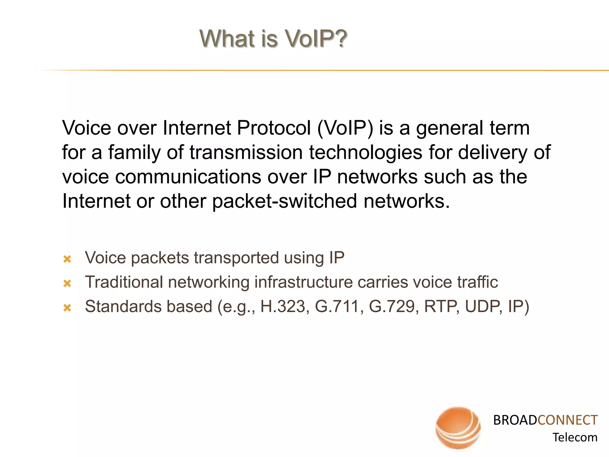 What is VoIP and How it works? | PPTX