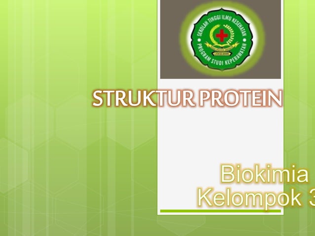 Biokimia Struktur Protein | PPT