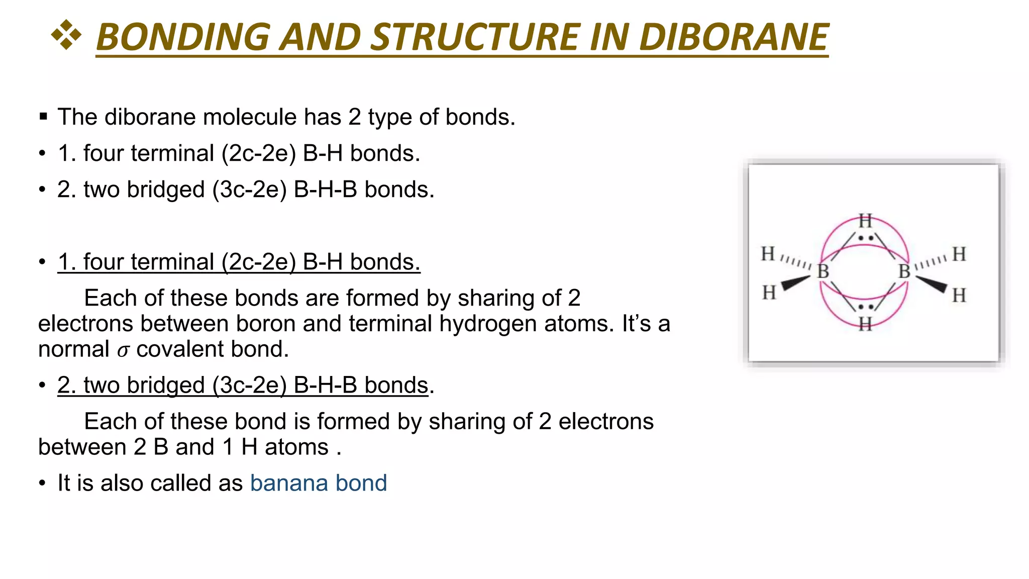 Boranes and carboranes | PPTX