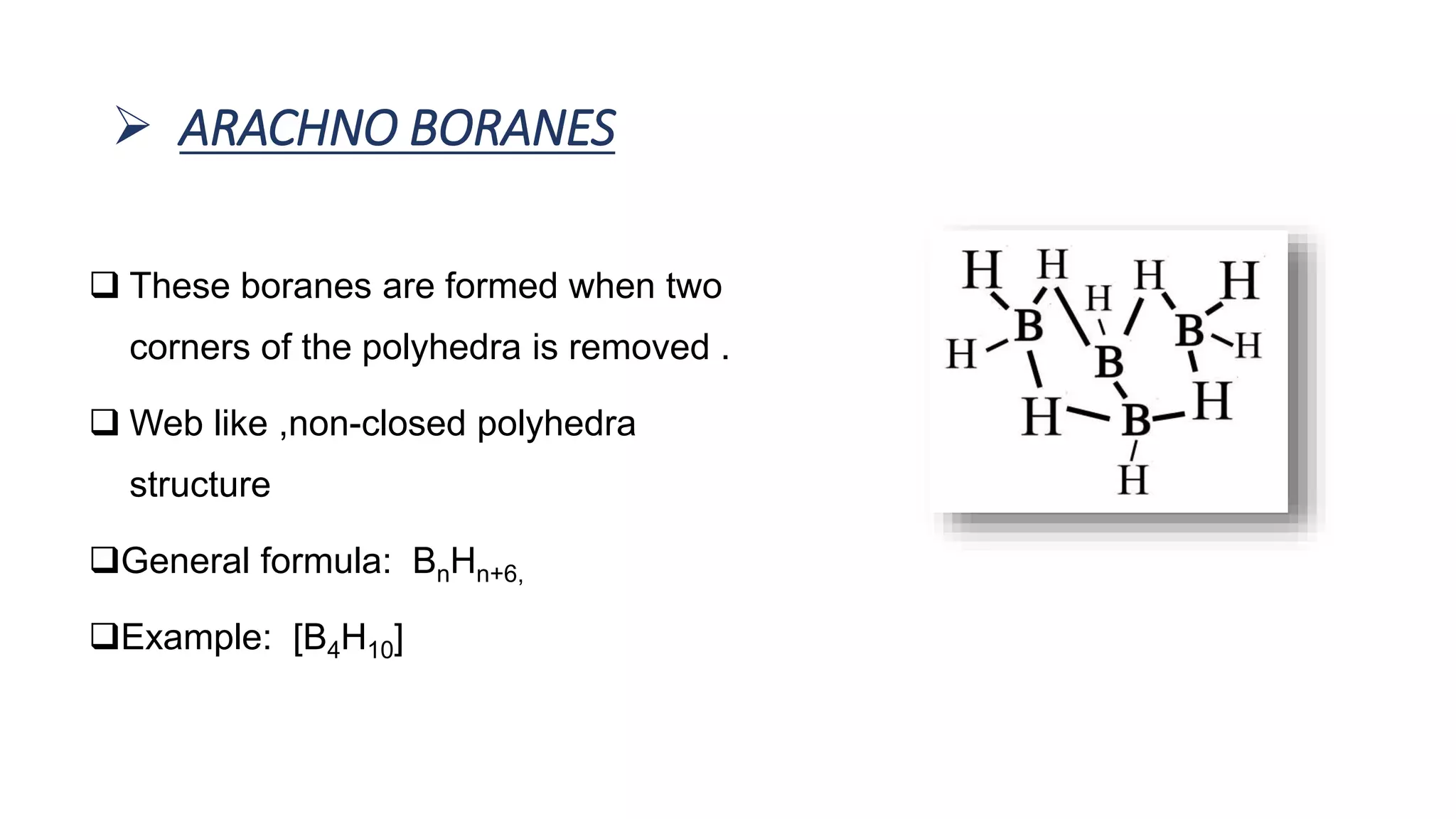 Boranes and carboranes | PPTX