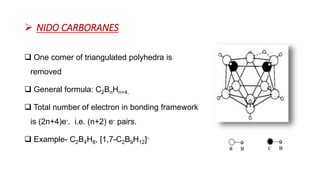 Boranes and carboranes | PPTX