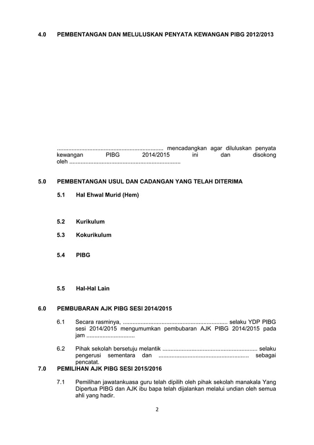 Borang pencatat-minit-pibg | DOC