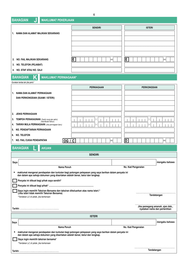 Borang b 2002_1 | PDF
