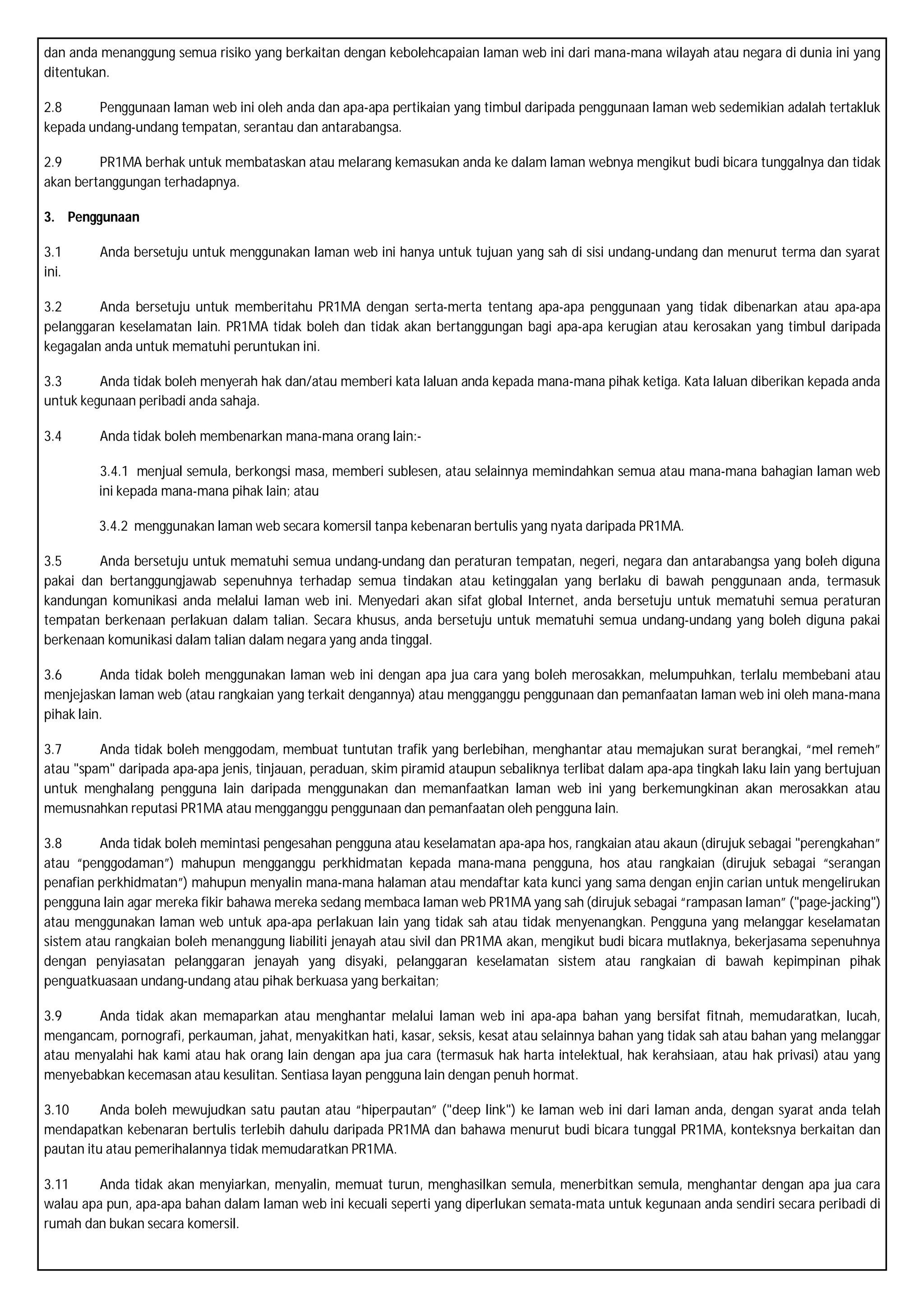 Borang deklarasi | PDF