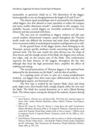 Borangic c. falx dacica. suggestion for dacian curved typess of weapons ...