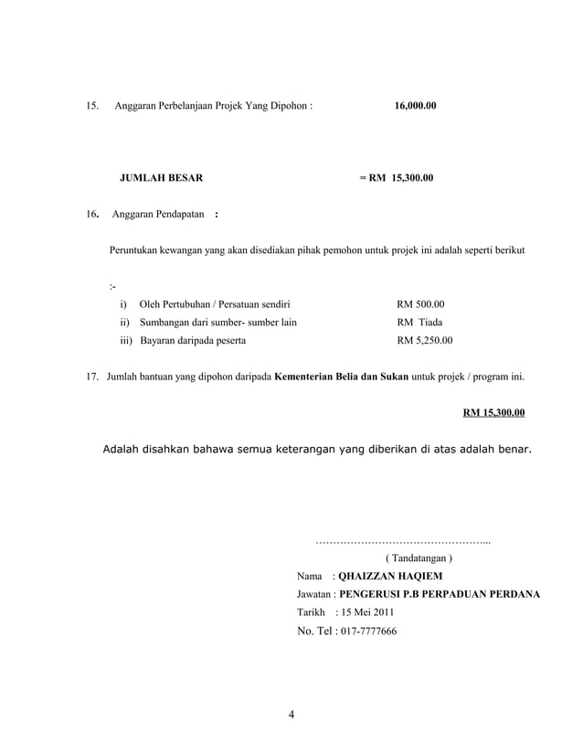 Borang PANDUAN CONTOH MENGISI BORANG PERMOHONAN PERUNTUKAN PROGRAM | DOC Borang PANDUAN CONTOH MENGISI BORANG PERMOHONAN PERUNTUKAN PROGRAM | DOC