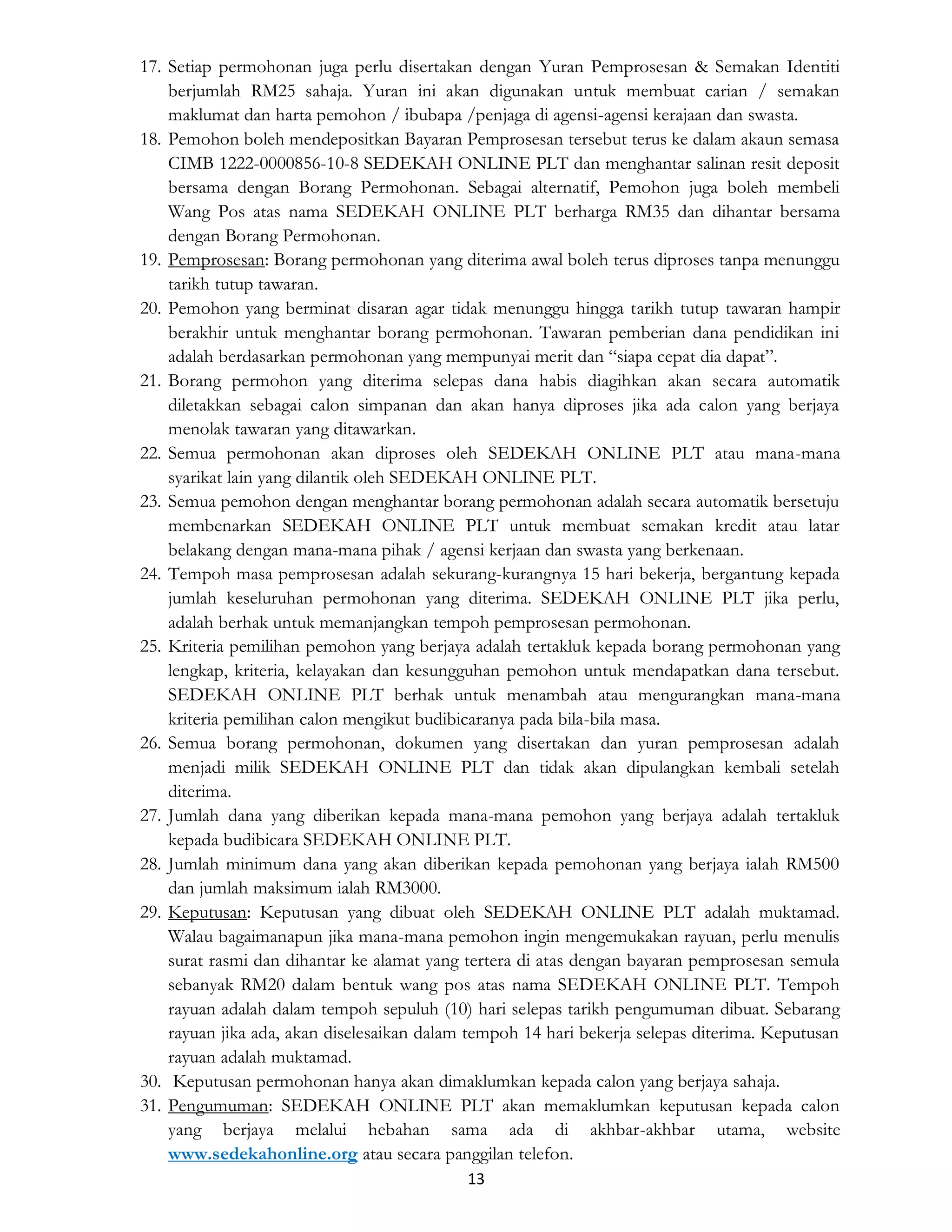 Borang permohonan ipt | PDF