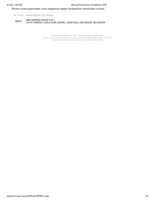 Borang Permohonan Pendaftaran SPM.pdf