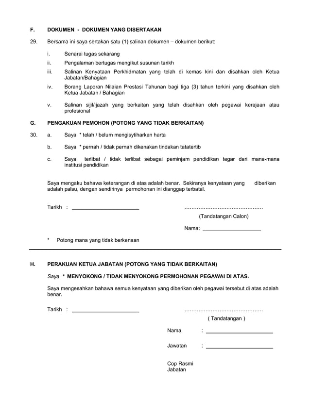 Borang permohonan ppp di bpg | PDF