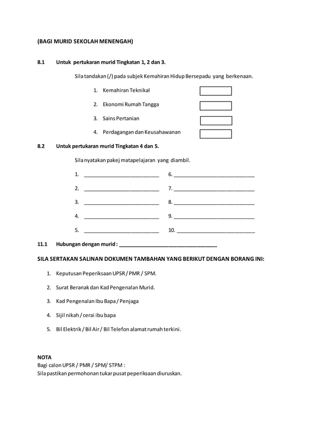 Borang pua 275 (1) | PDF