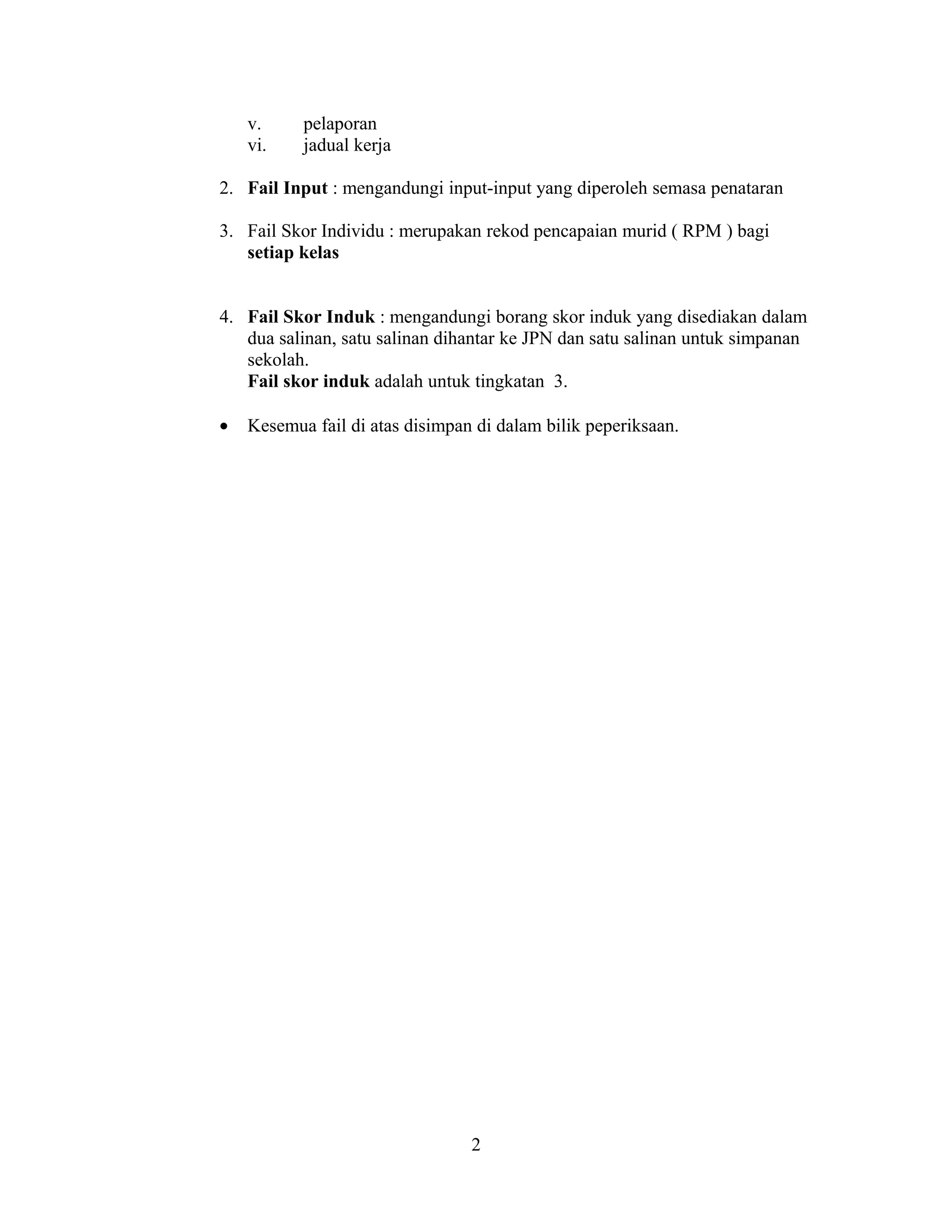 Borang yang perlu dihantar oleh kps | PDF