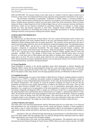 Boran pastoral innovations in response to climate change a case of ...