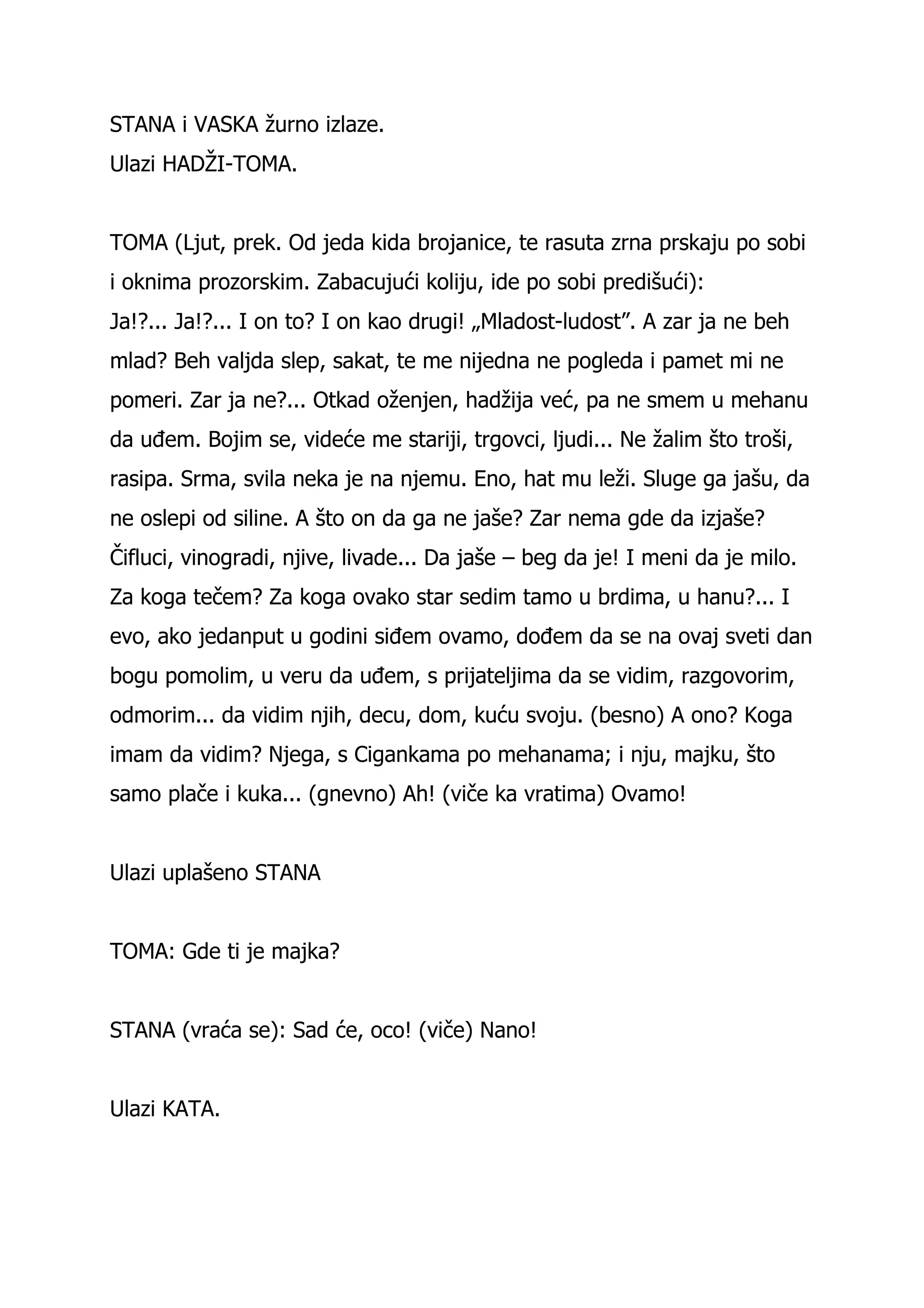 Bora stankovic kostana | PDF