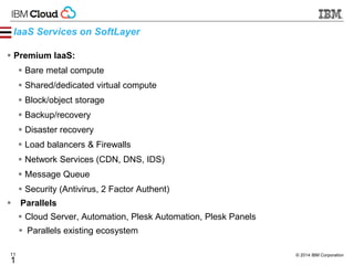 IBM Softlayer ile bulutta 3. Boyut Bora Taşer IBM | PPT