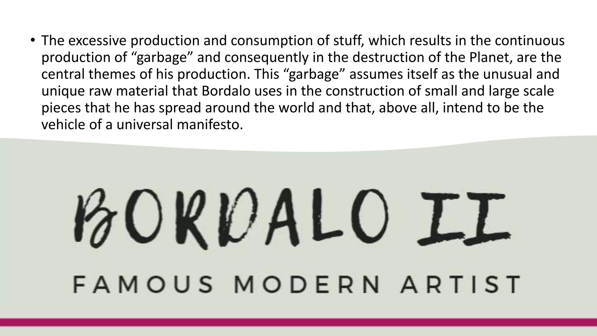 ECOMATES PROJECT - CAN WE BECOME CREATIVE ARTISTS?Bordalo II - Famous ...