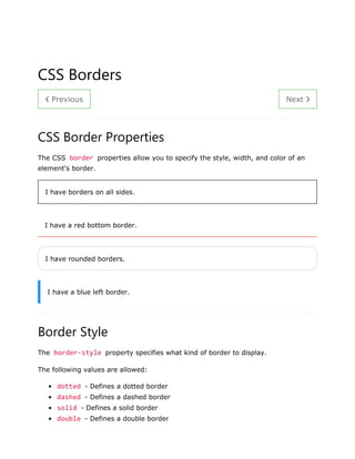 Border | PDF